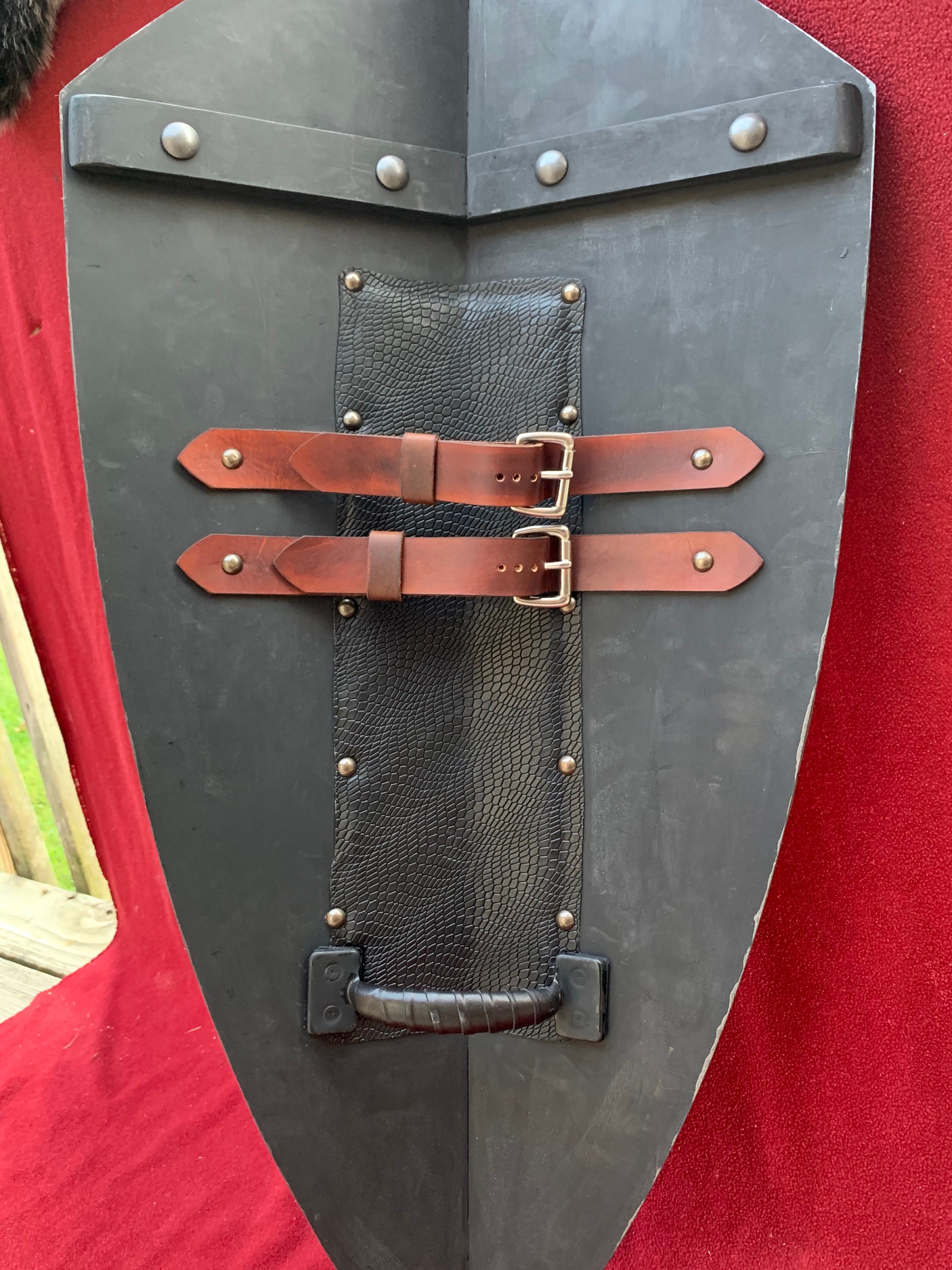 Black Knight Shield Cosplay LARP Display - Etsy