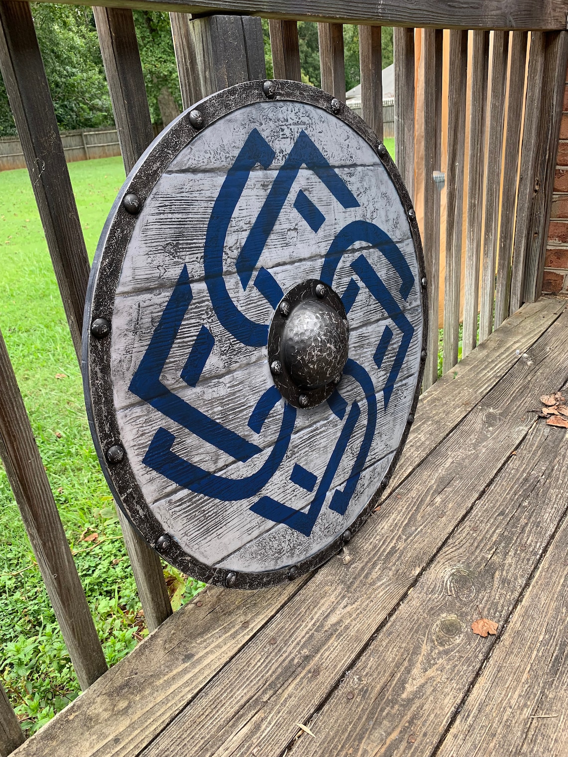 Authentic Battleworn Last Kingdom Viking Ship Shield - Etsy