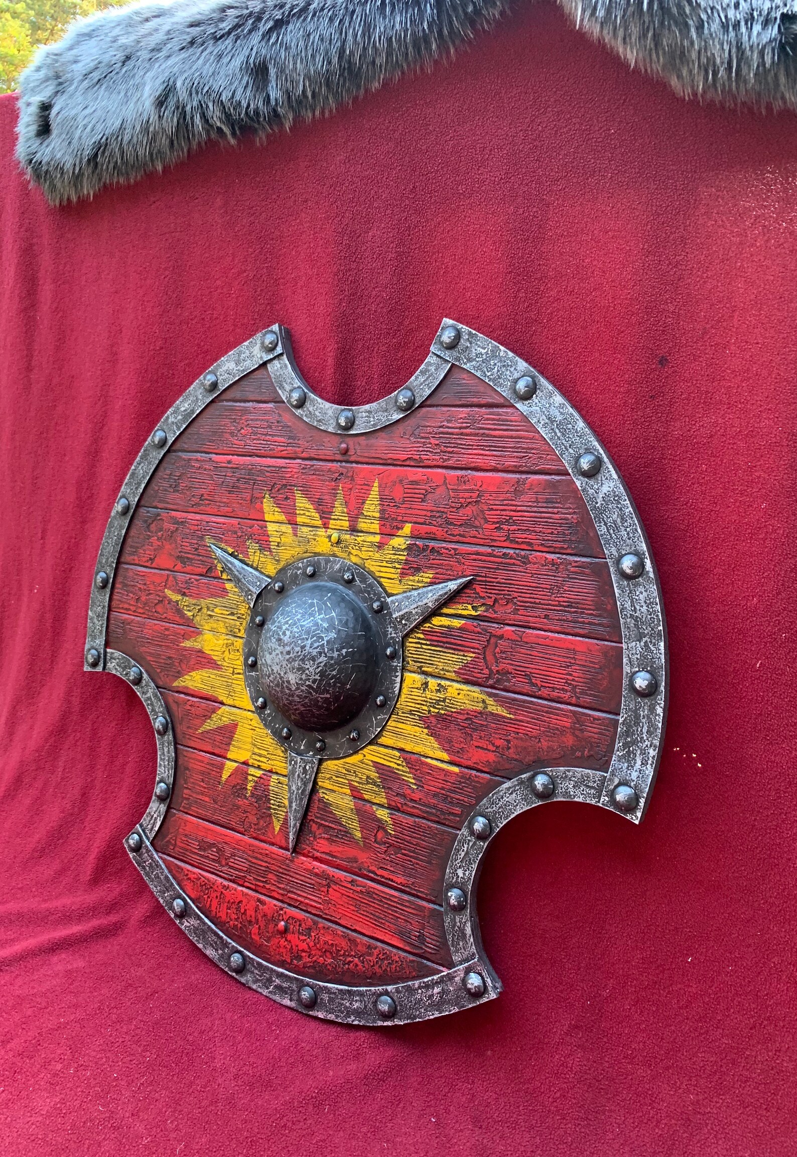 Valkyrie Authentic Viking Shield - Etsy