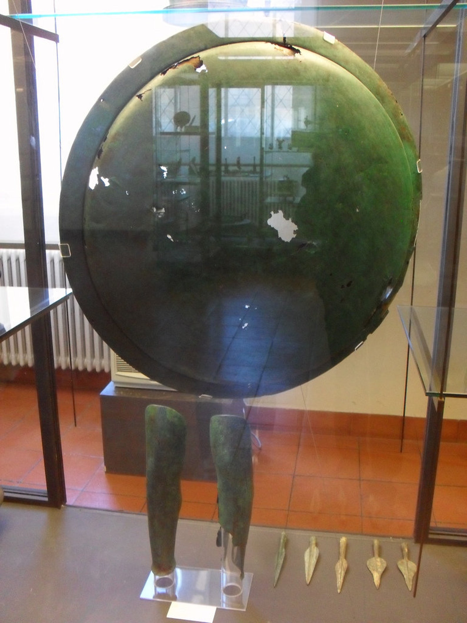 Authentic Greek Hoplite Double Snake Shield - Etsy