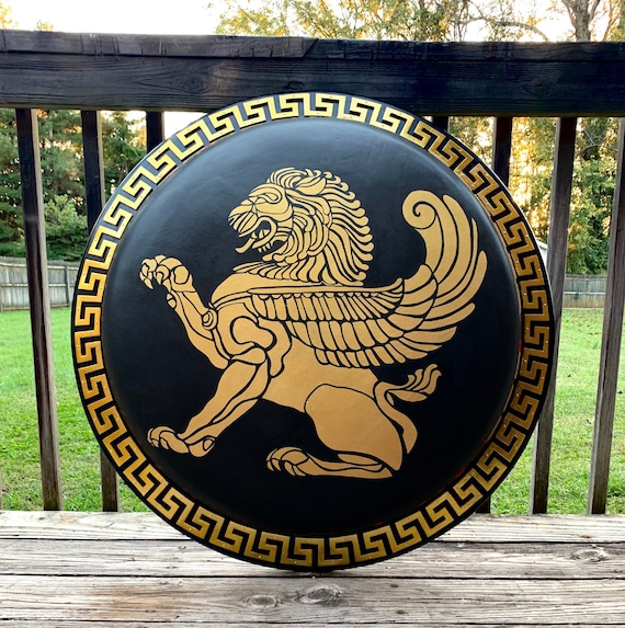 Authentic Greek Hoplite Shield | Etsy