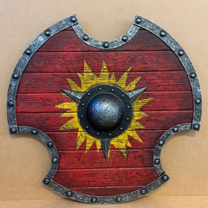 Valkyrie Authentic Viking Shield - Etsy