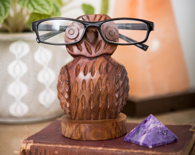OWL EYEGLASS HOLDER - Etsy