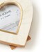 Small Heart 3x3 Picture Photo Frame, Hand Carved off White Color Bone ...