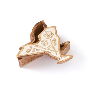 American States Shaped Wooden Boxes, Texas Gift, Texas State Box ...