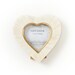 Small Heart 3x3 Picture Photo Frame, Hand Carved off White Color Bone ...