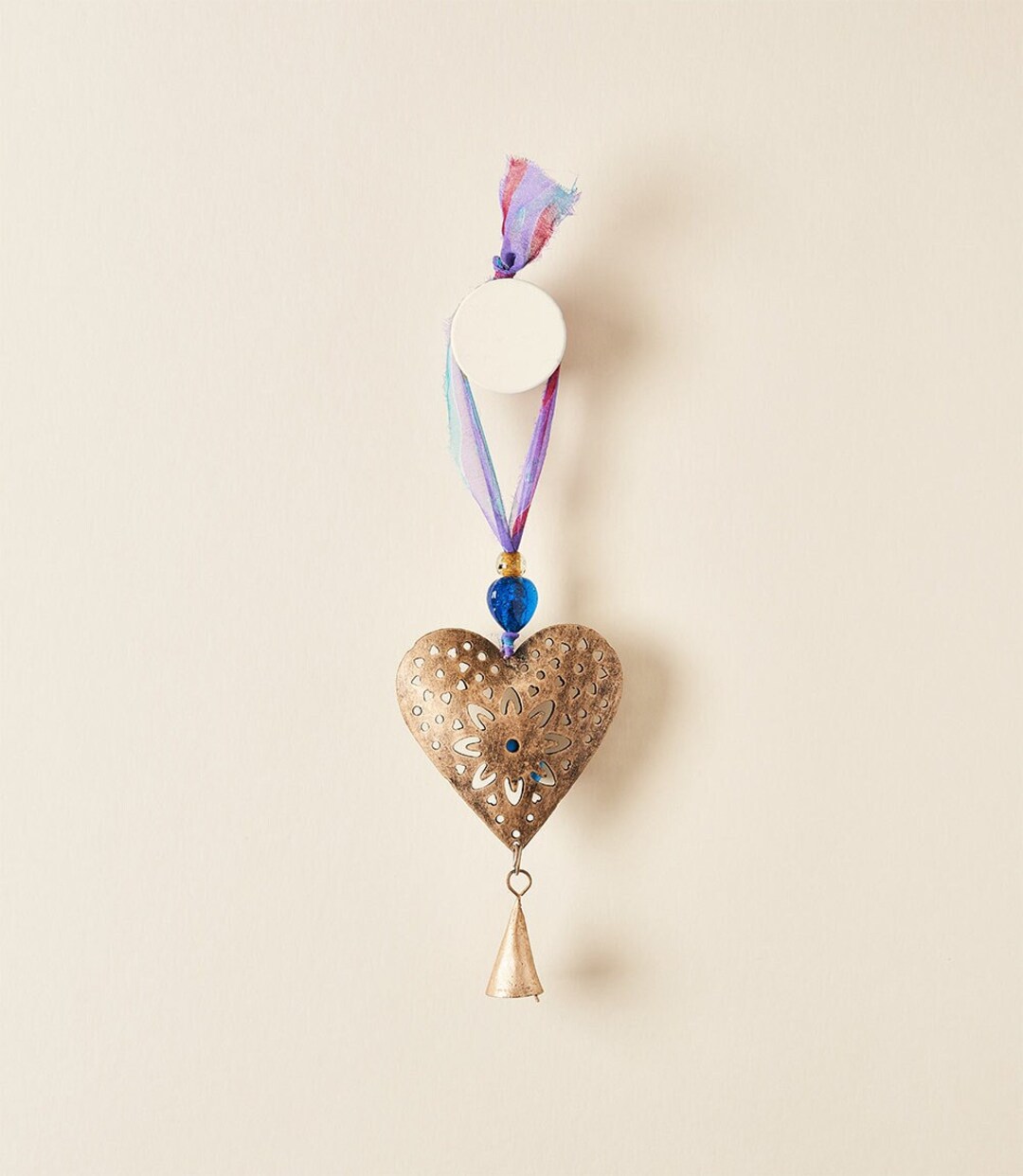Heart Wind Chimes, Bell Chime, Outdoor & Garden, Yard Home Decor ...