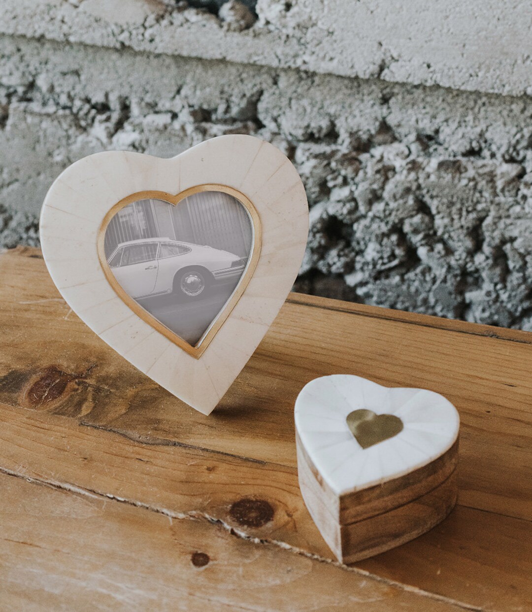 3x3 Heart Picture Frame, Small Photo Frame, Heart Shaped Frame, 5th ...