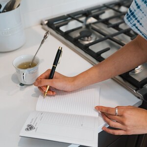 Blank Recipe Journal, Family Recipe Book, Cooking Journal, Recycled ...