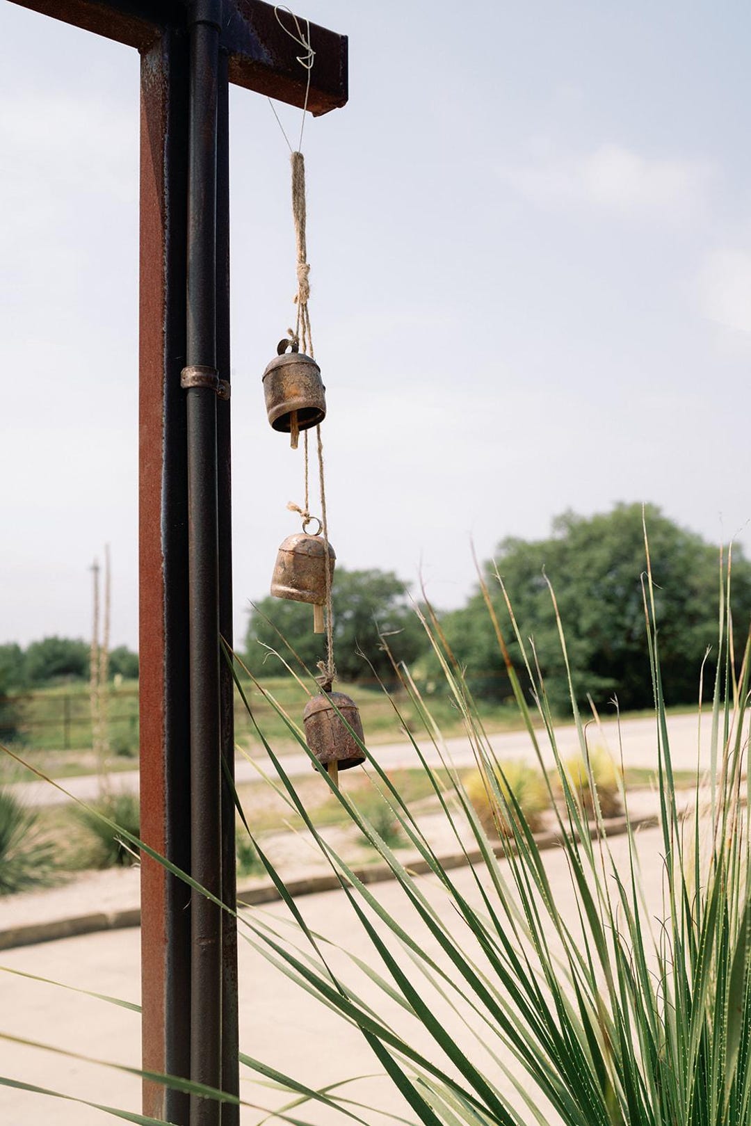 Rustic Wind Chime, Medium Bell Garland, Cozy Home Decor, Rustic Mantle ...