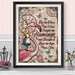 Alice in Wonderland Poster Print. Alice and the Pink Flamingo Wall ...