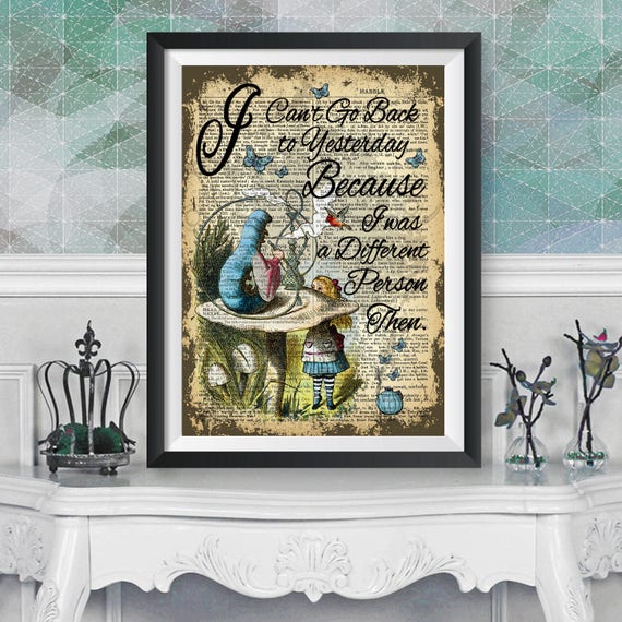 Alice In Wonderland Absolem Quotes