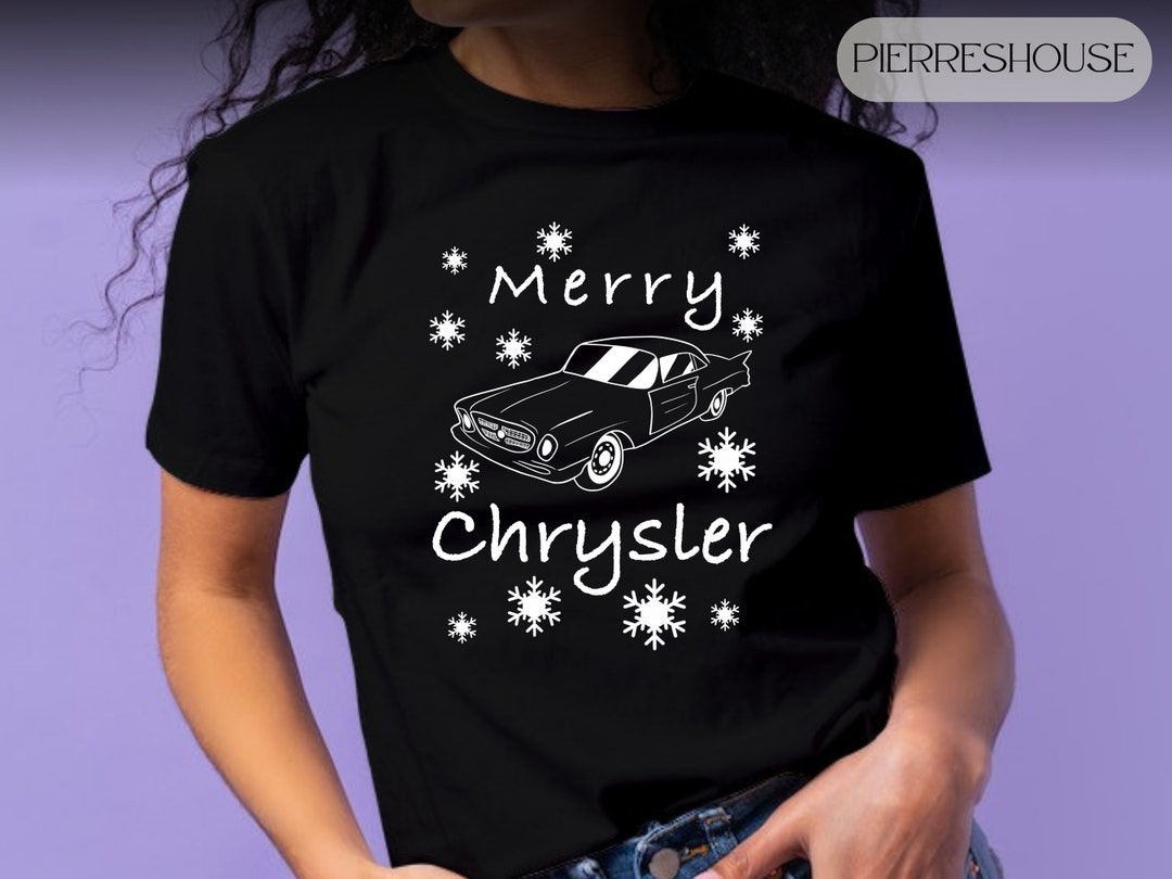 Merry Chrysler Christmas Shirt, Christmas Funny Shirt, Family Shirt - Etsy