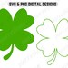 Clover Svg, Shamrock Svg, Digital Files Svg, Png, St Patricks Day Svg ...