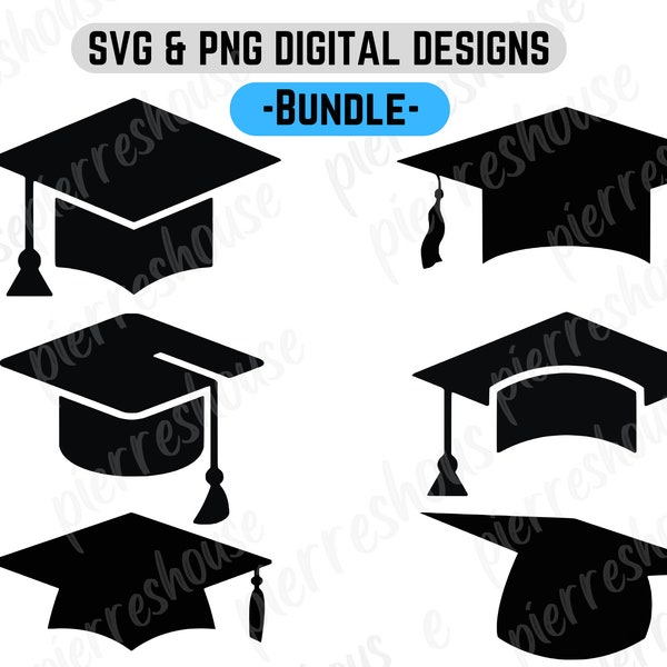 Graduation Hat Svg - Etsy