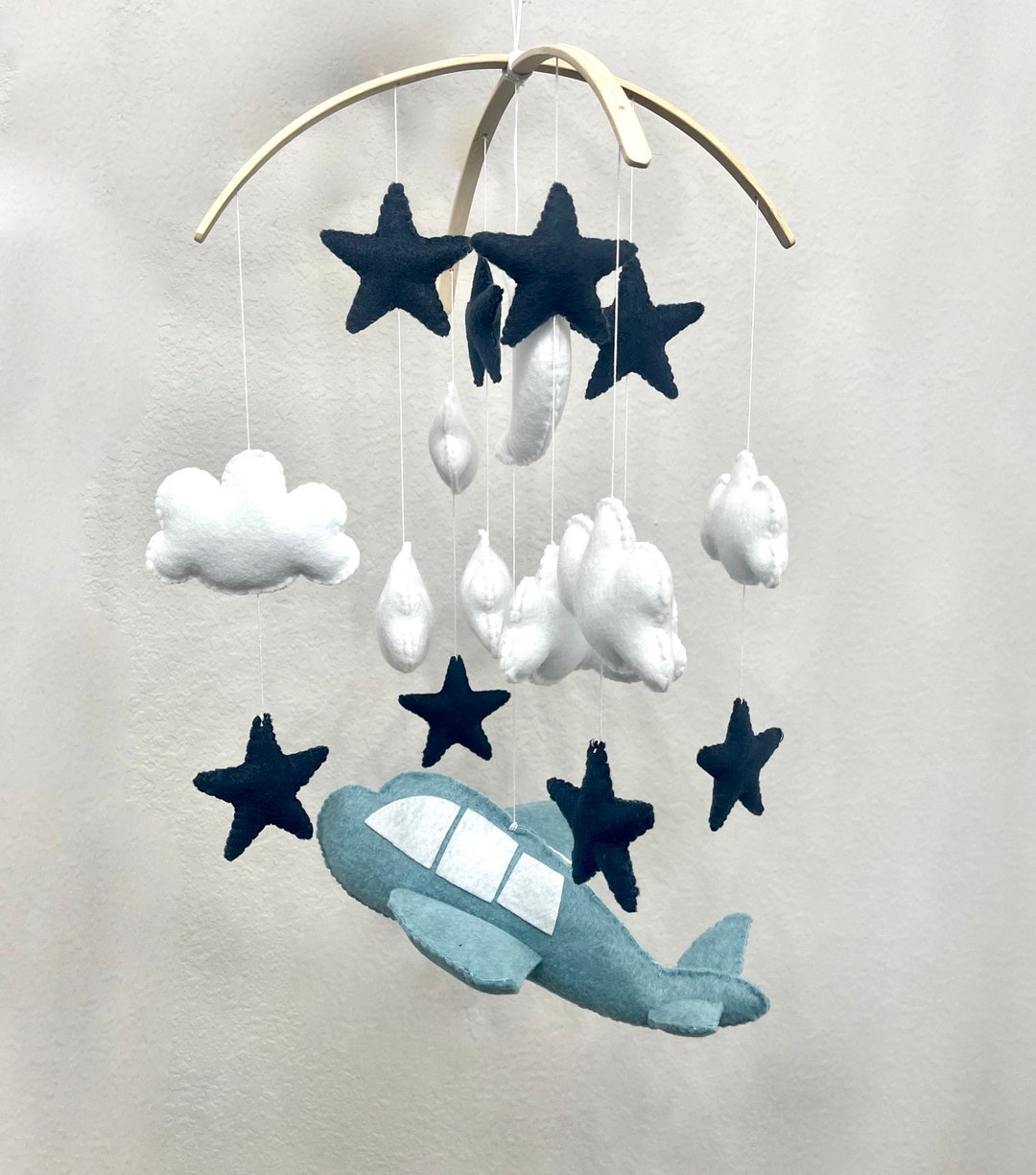 Mobile, Mobile, Airplanes, Clouds , Baby Nursery Decor, Air Plane, Baby ...