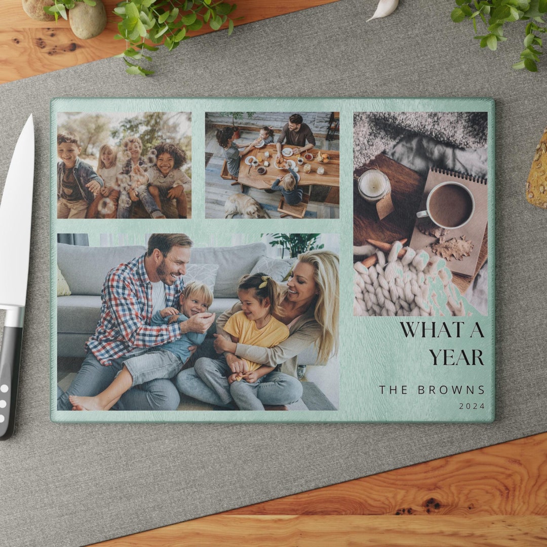 Unique Photo Gift, Custom Cutting Board, Glass Cutting Board, Serving ...