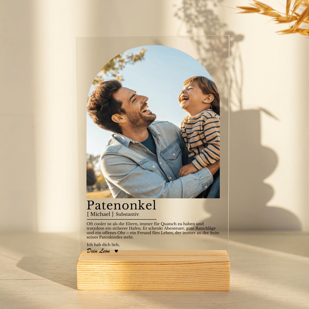 Godfather Baptism Gifts Personalized Baptism Gift Godfather Birthday ...