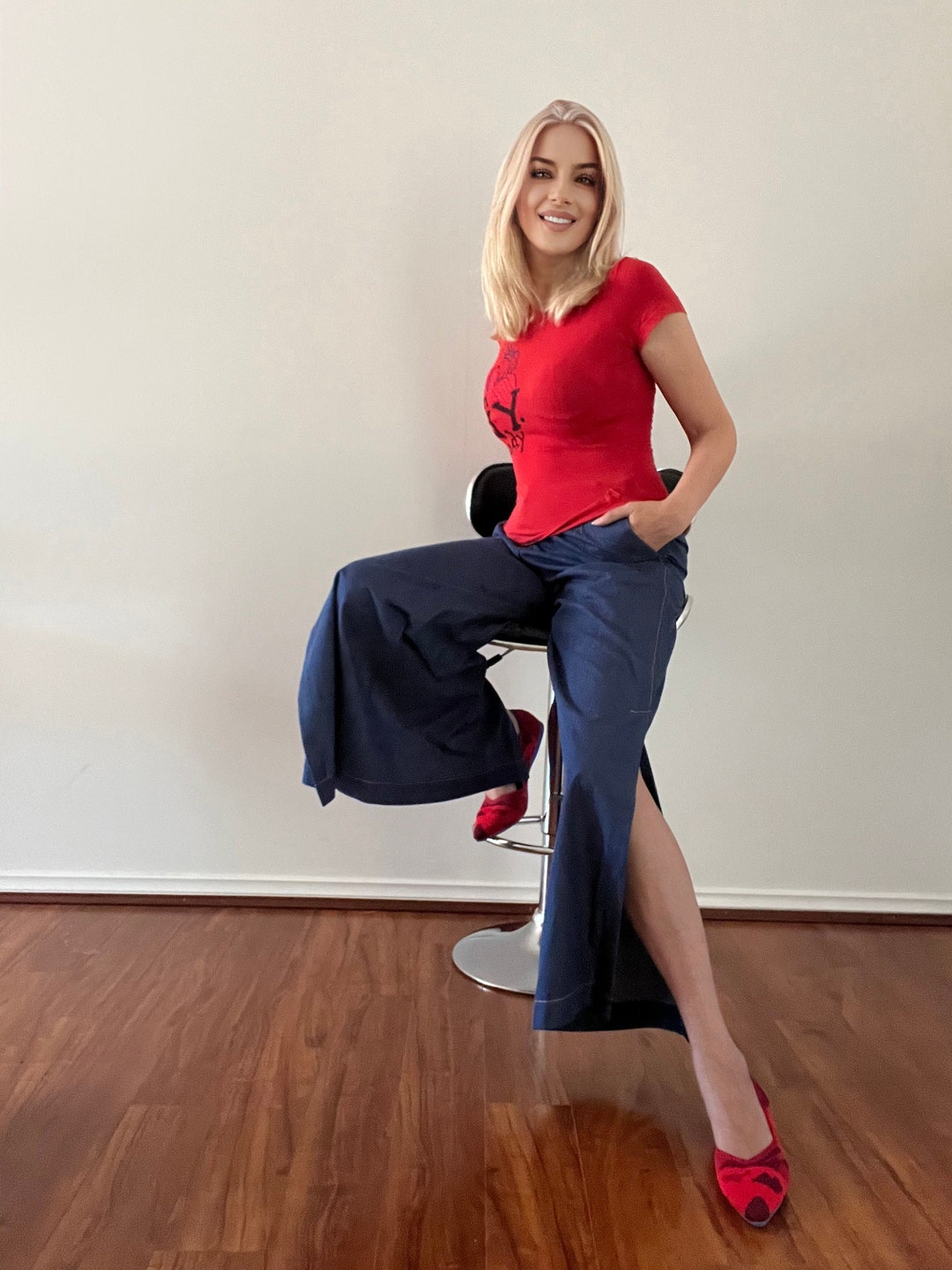Side Slits Pant PDF Sewing Pattern Sizes XS / S / M / L / XL/ 2XL/ 3XL ...
