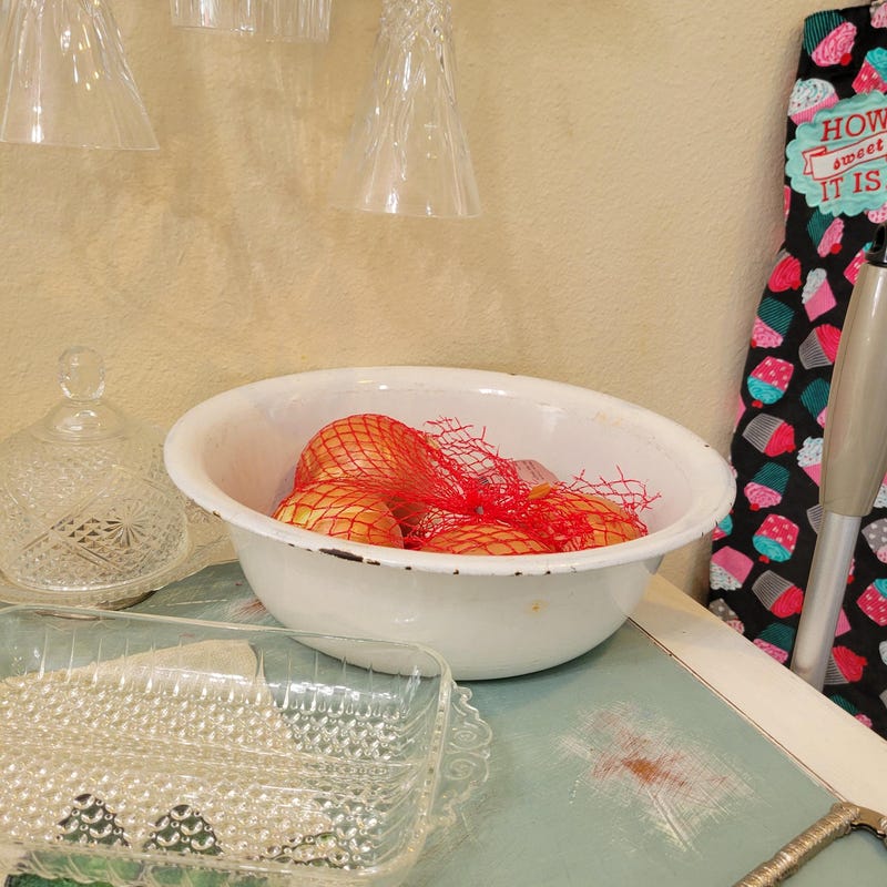 Enamel Wash Basin - Etsy