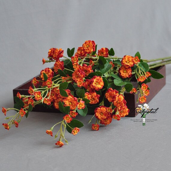 1stem Silk Multi-head Mini Roses for Bridal Bouquets | Etsy