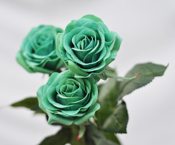 Naturally Green Roses