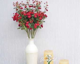 1stem Silk Multi-head Mini Roses for Bridal Bouquets | Etsy