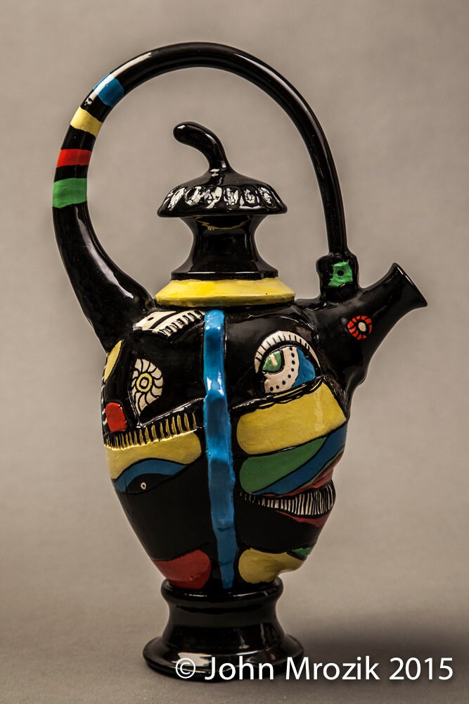 Clarabelle: Whimsical Clown Teapot - Etsy