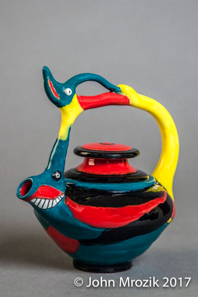 Smiley: A Whimsical Miniature Collector Teapot - Etsy
