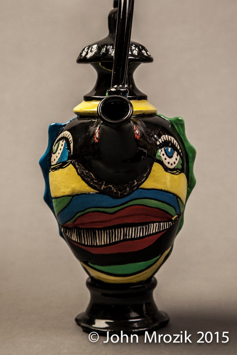 Clarabelle: Whimsical Clown Teapot - Etsy