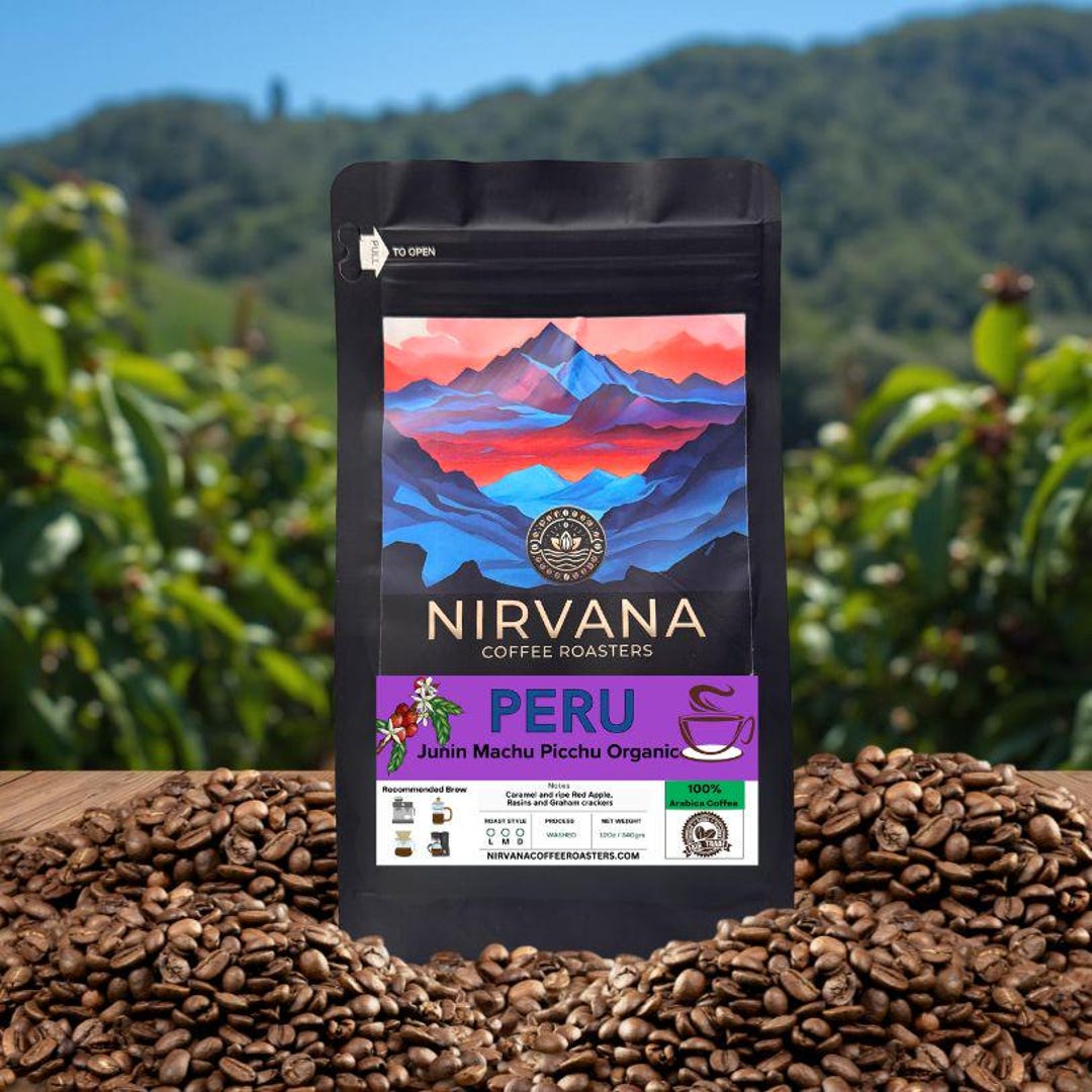 Organic Peru Coffee Beans, Machu Picchu Single Origin, Fresh Roasted ...
