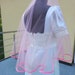 Light Pink Wedding Veil With Hot Pink Ribbon, One Layer - Etsy