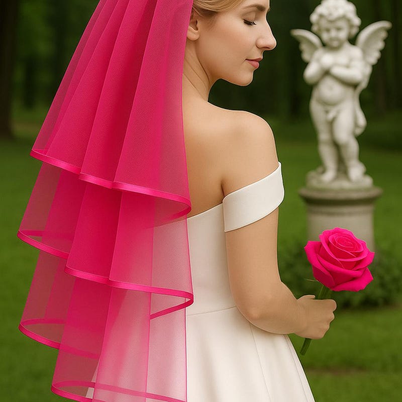 Colored Veils - Etsy