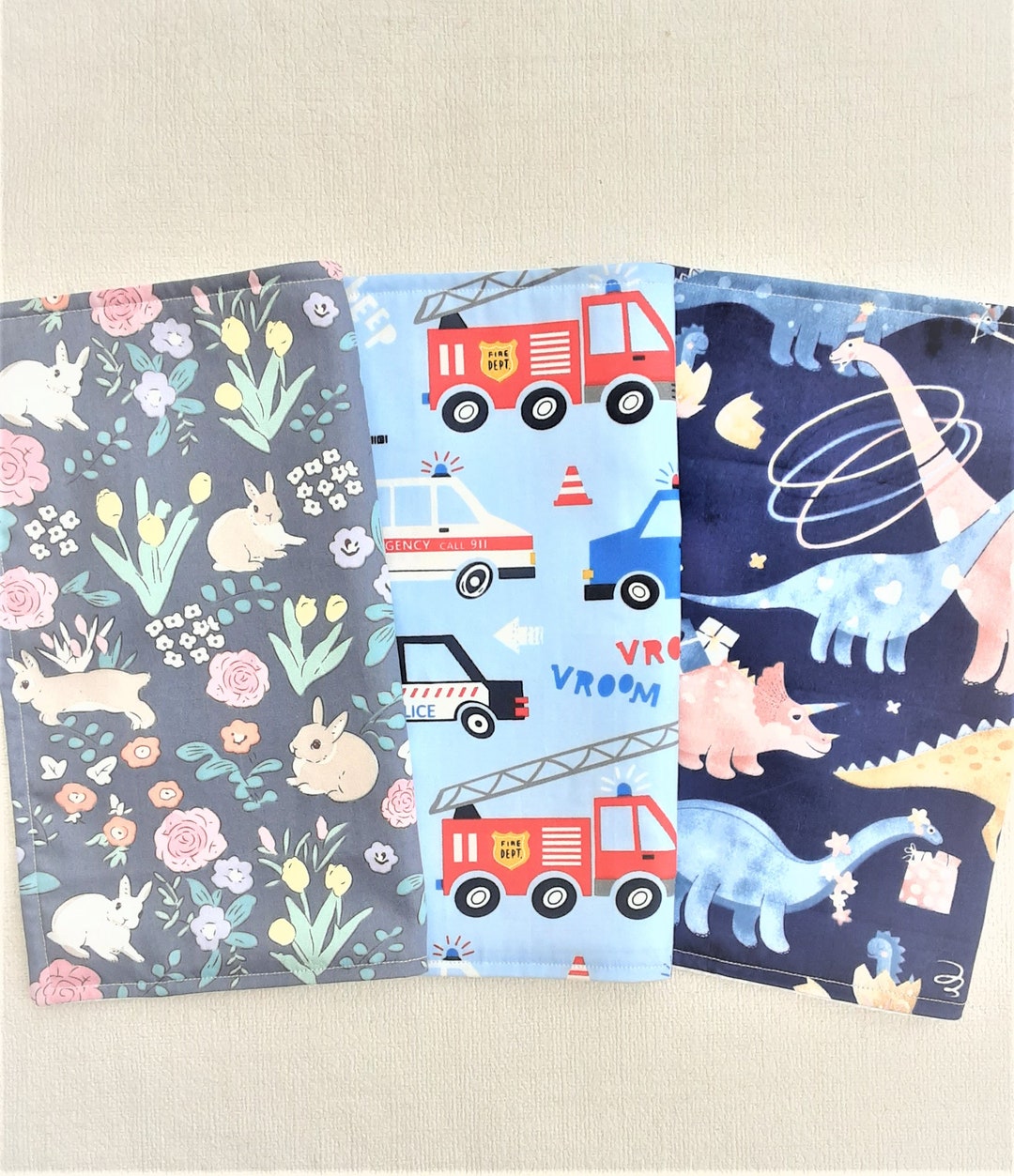 PERSONALIZED Child Napkin in Child Pattern Cotton Fabric, Canteen ...