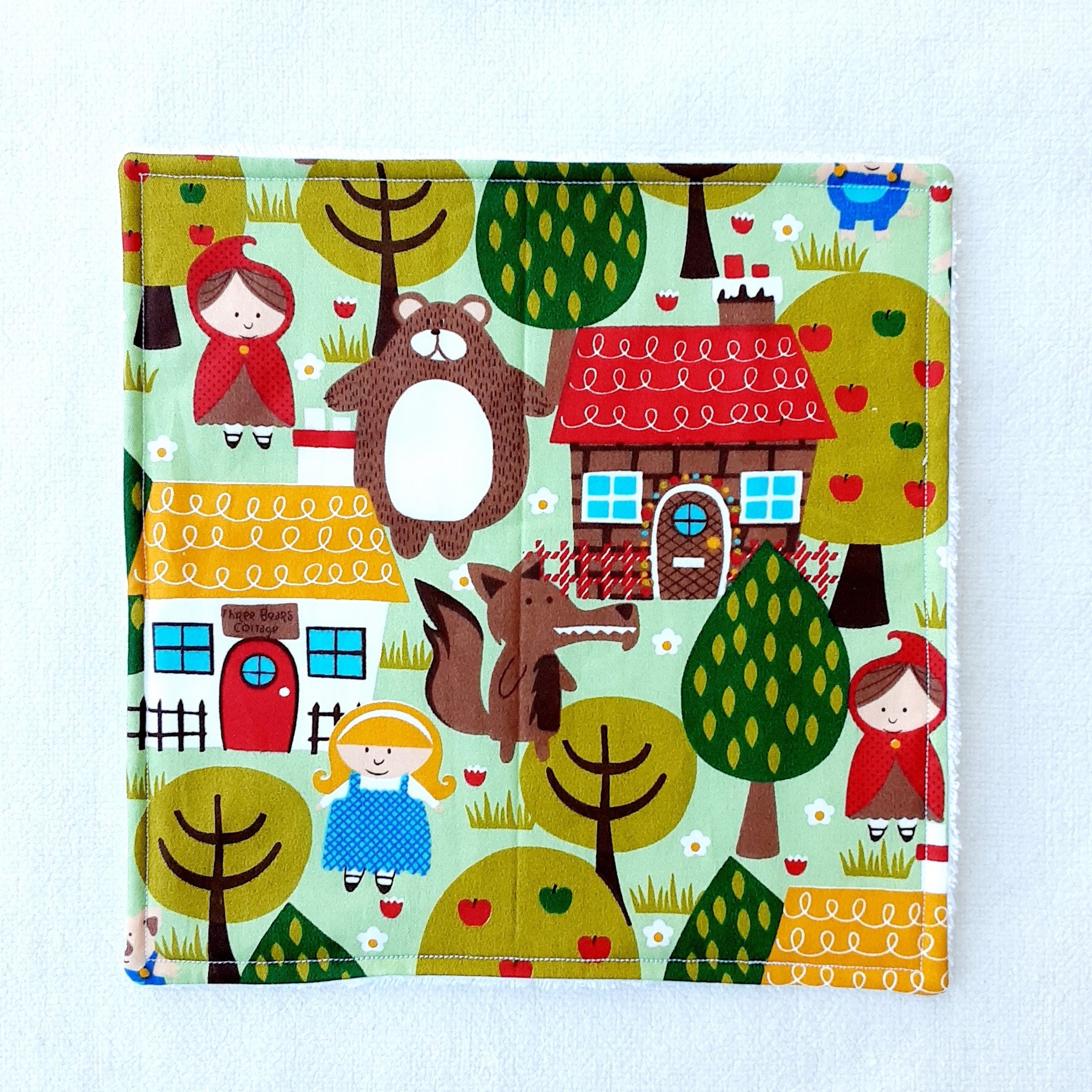 PERSONALIZED Child Napkin in Cotton Fabric Canteen Napkin for - Etsy UK