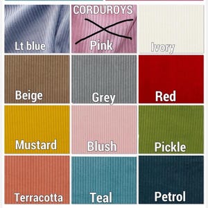 Corduroy Fabric Letter for Nursery Wal Decor, Personalised Name, Baby ...