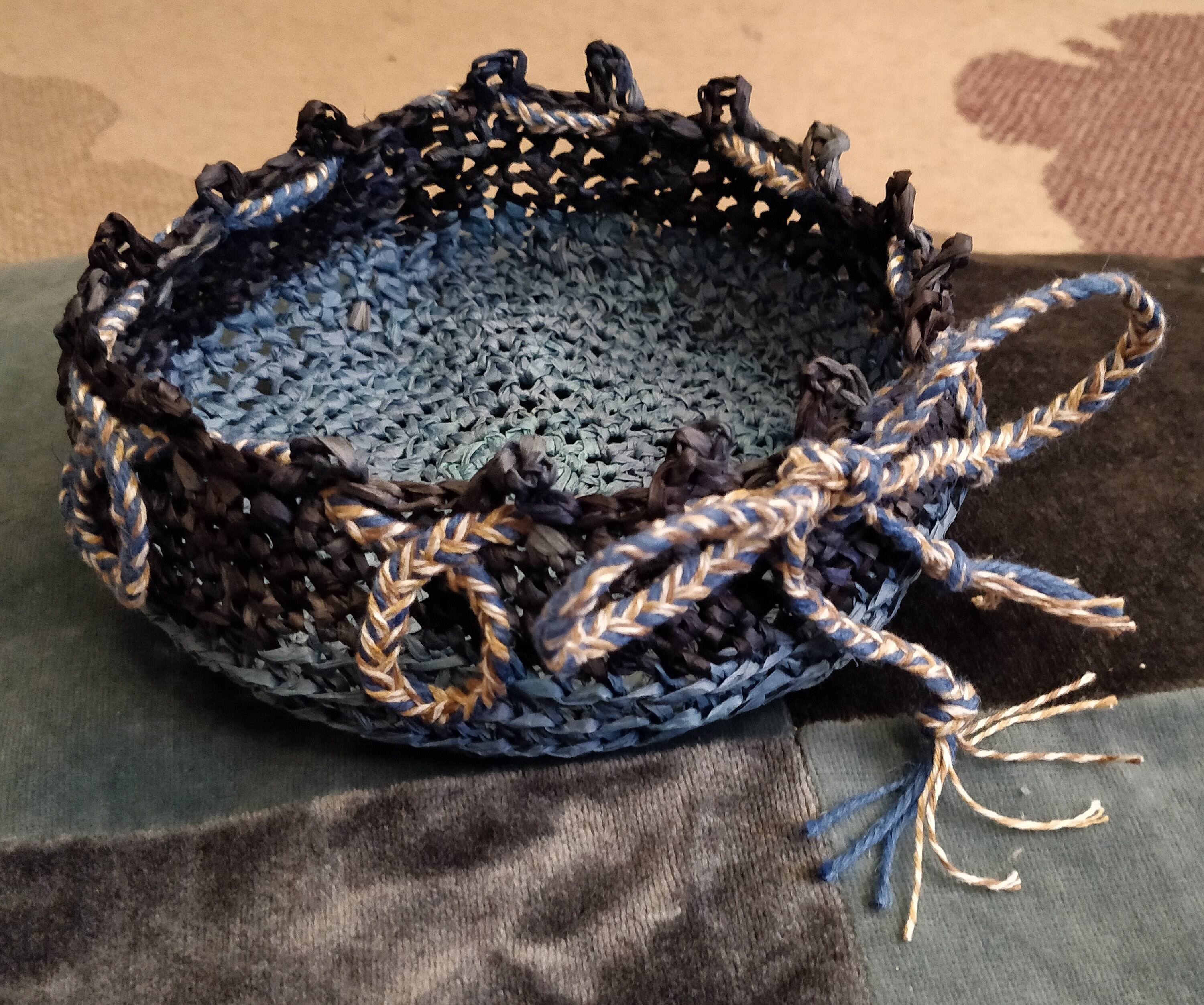 Raffia Basket Soft Storage - Etsy