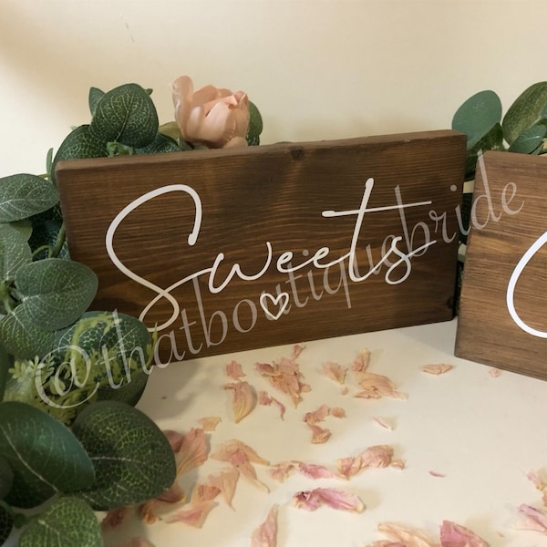 Sweet Cart Signs - Etsy UK