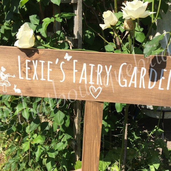 Fairy Garden Signs - Etsy UK