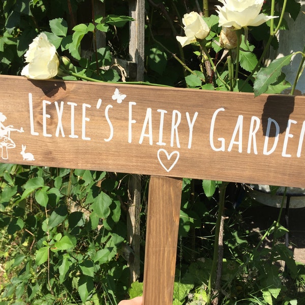 Fairy Garden Signs - Etsy UK
