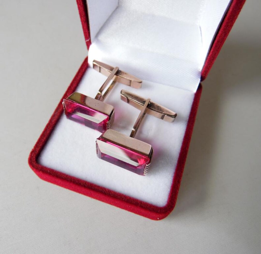 Vintage Russian Sterling Silver 875 Soviet Cufflinks 8.9g - Etsy