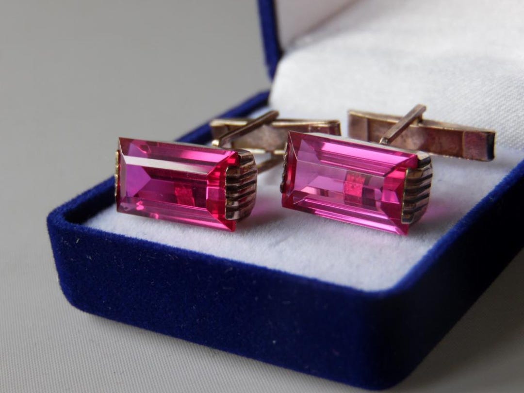 Vintage Russian Sterling Silver 875 Soviet Cufflinks 8.6 G - Etsy