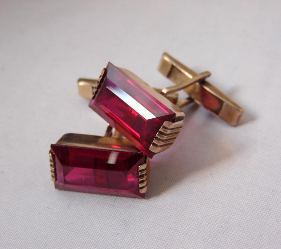 Vintage Russian Sterling Silver 875 Soviet Cufflinks 8.6g - Etsy