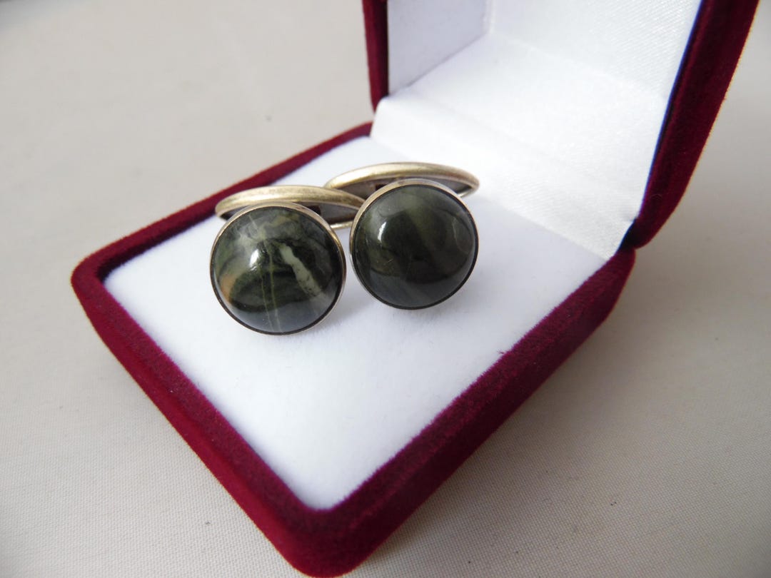 Vintage Russian Sterling Silver 875 Soviet Cufflinks 7.6 G - Etsy