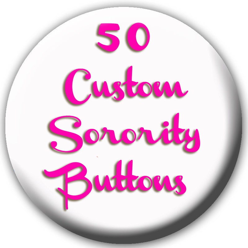 Sorority Buttons - Etsy