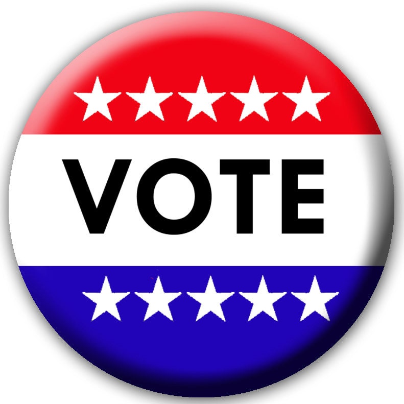 24 Voting Buttons Vote Buttons Political Buttons Etsy