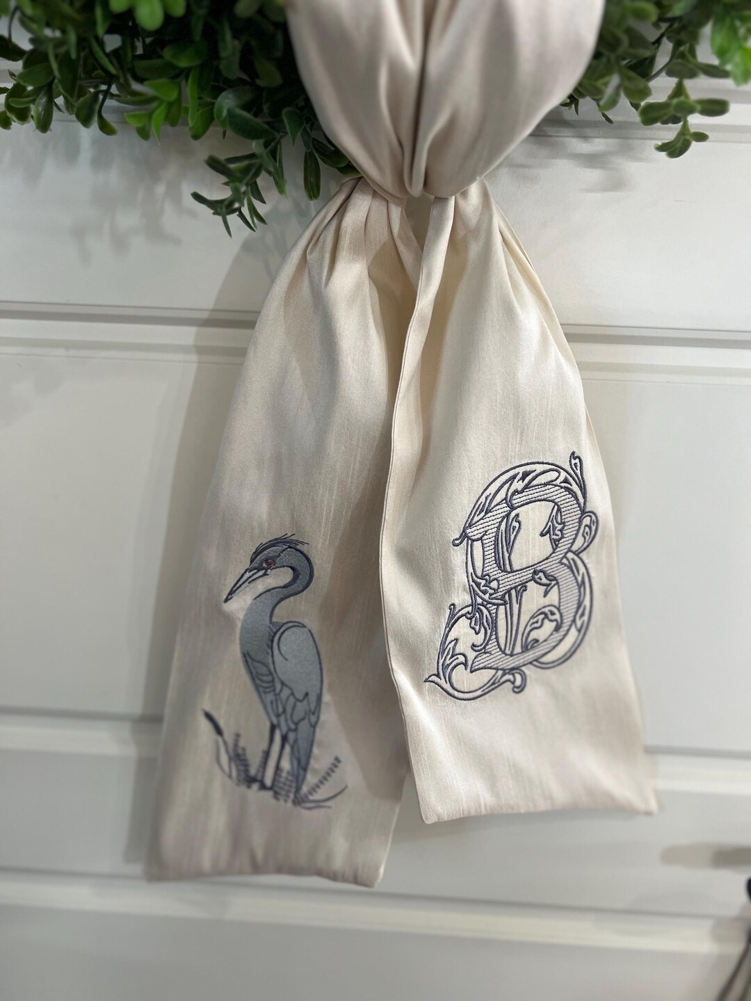 Herron Wreath Sash - Etsy