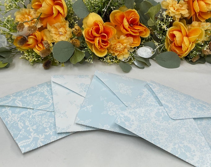 Handkerchief Gift Box, Flat Fold Handkerchief Envelope, Wedding ...