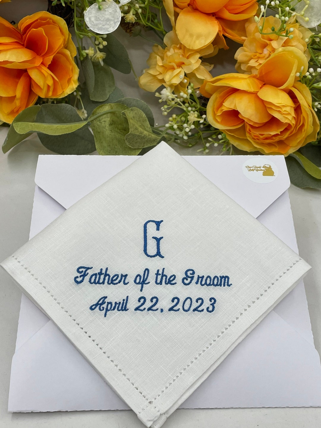 Father of the Bride Gift, Father of the Groom Gift, Embroidered ...