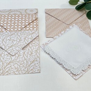 Elegant Handkerchief Presentation Box - Custom Envelopes for a Personal ...